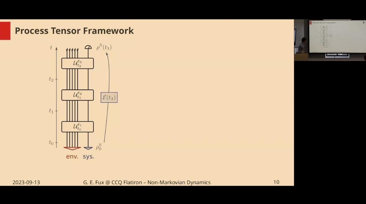 Gerald Fux: Many-Body Open Quantum Systems and Information Backflow with Process Tensors